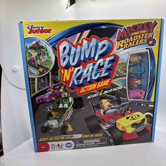 Disney | Toys | Disney Junior Bump N Race Action Game Mickey And The ...